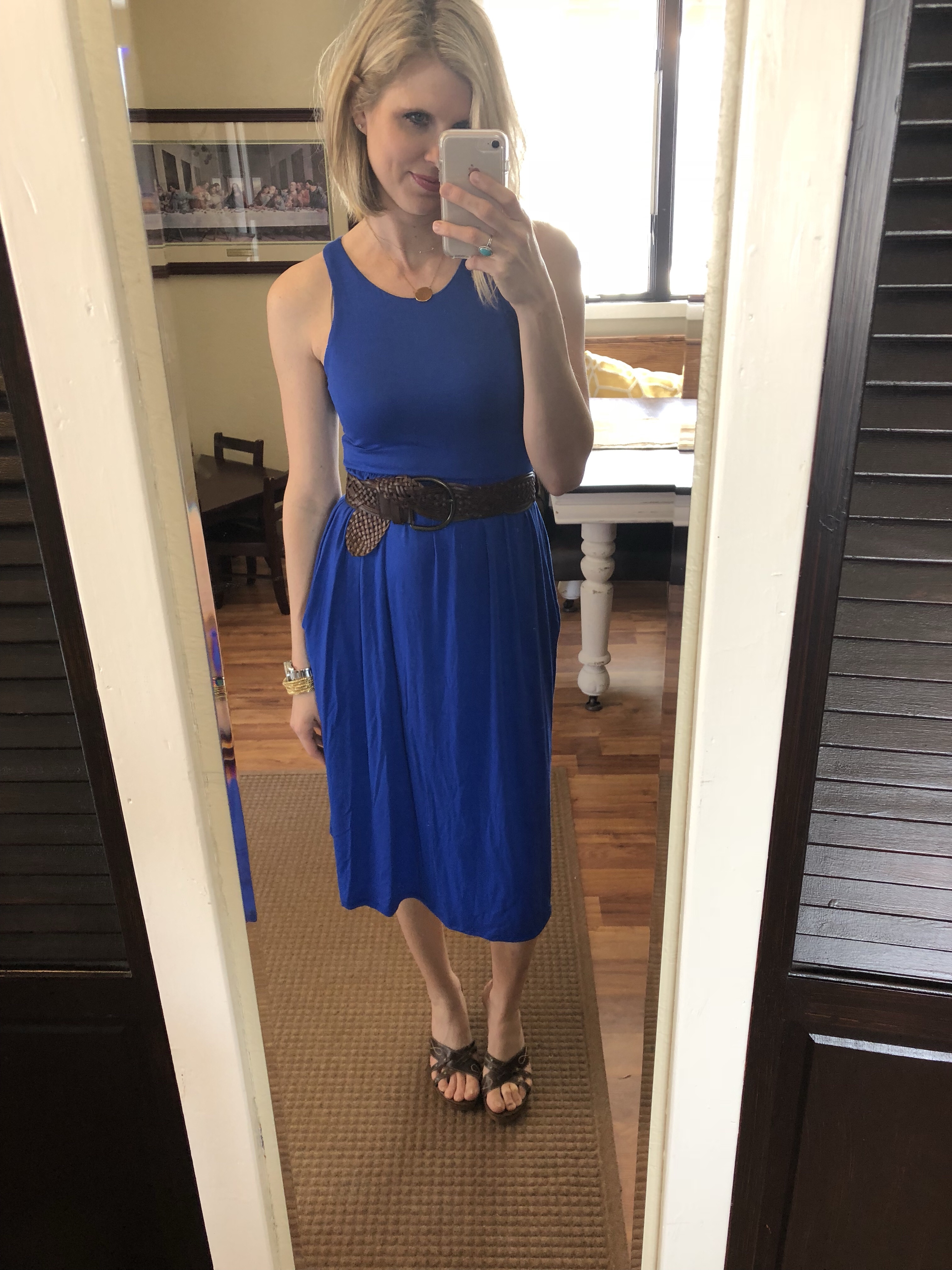 Awesome Booties, an OOTD, and an Adorable Blue Dress – Adventures in ...